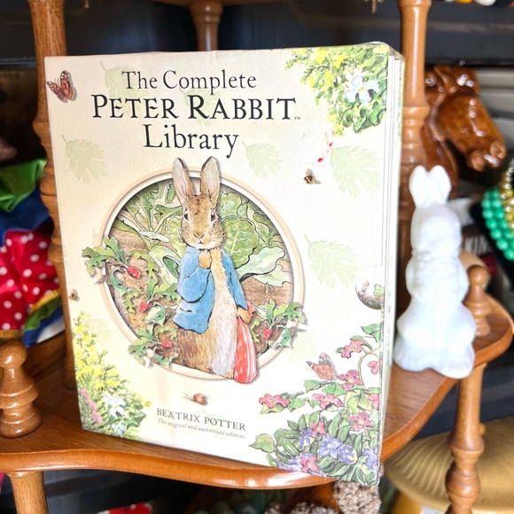 Accents | Vintage Beatrix Potter 203 Peter Rabbit Library 23 Childrens ...